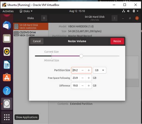 Increasing Disk Space On File System Root Ubuntu 2004 Nucleio