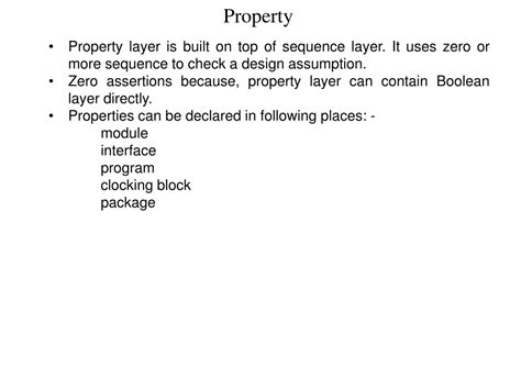 Ppt System Verilog Assertions Design Verification And Security Powerpoint Presentation Id