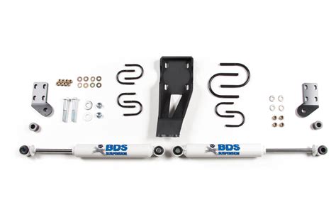 BDS PR 134 Jeep Grand Cherokee WJ Dual Steering Stabilizer Kit