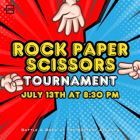 Rock Paper Scissors Tournament — Battle And Brew The Battery Atl