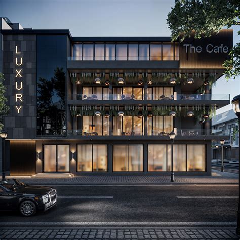 Cafe Elevations Behance