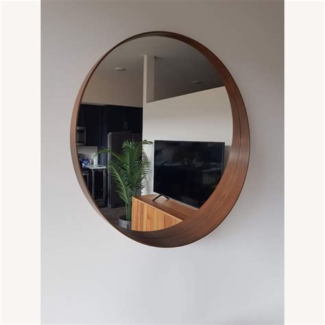 Ikea Stockholm Mirror Walnut Veneer Aptdeco