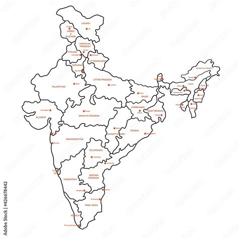 Top 999 India Political Map Images Amazing Collection India Political Map Images Full 4k