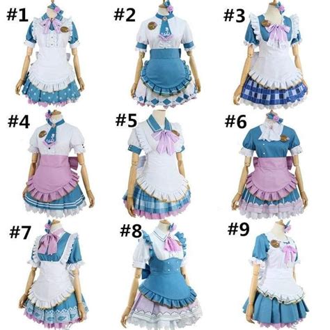 Love Live Sunshine Valentines Unidolized Maid Dress Costume Sp1711315