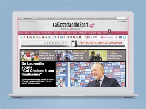 Gazzetta.it - Wenceslau News Design