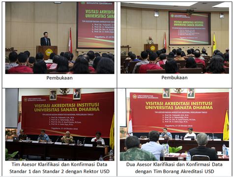 Berita USD Ucapan Terima Kasih Rektor USD