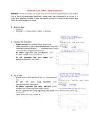 Statistical Analysis Computer Lab Exercises Course Hero