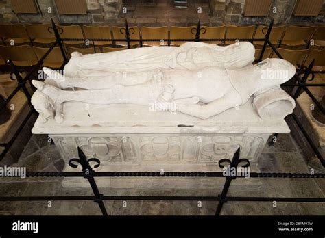 The Arundel Tomb Of Richard Fitzalan And And His Wife Eleanor Of Lancaster Holding Hands In