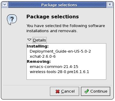 Installing And Removing Packages Red Hat Product Documentation