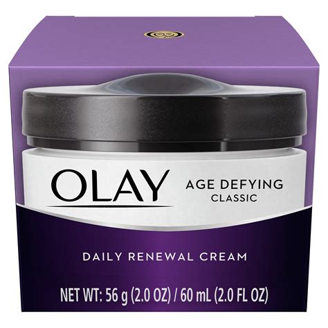 Olay Age Defying Classic Daily Renewal Cream Face Moisturizer 20 Fl Oz