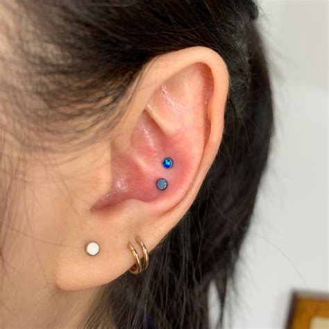 Double Conch Piercing