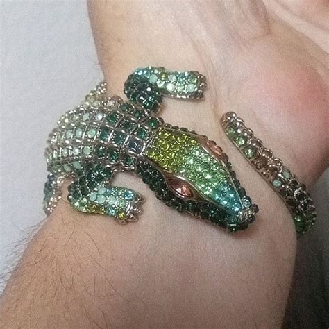 Betsey Johnson Jewelry Betsey Johnson Calypso Green Alligator
