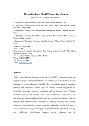 Using Of Chat GPT As A Tool Academically Social Psychology Studocu