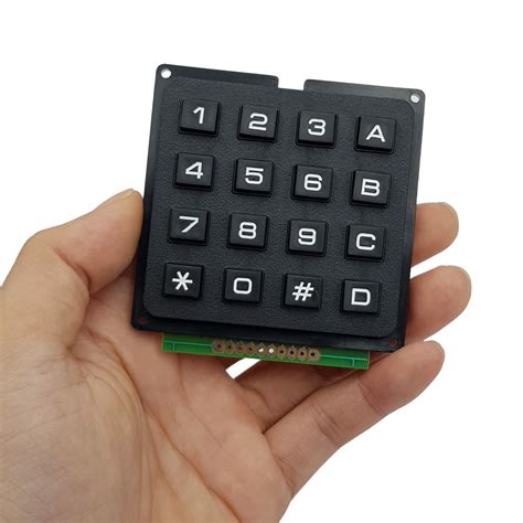 Bàn Phím Ma Trận Nhựa Cứng x Keypad Nshop