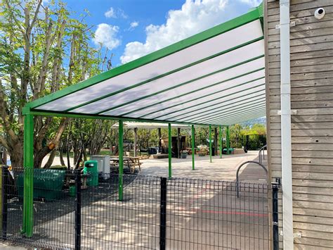 Anns Grove Primary School School Canopy Wall Mounted Canopy Able