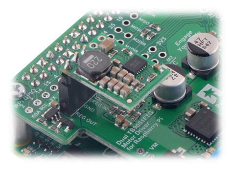 Doppio Driver Motore TB FTG Per Raspberry Pi Assemblato Opencircuit