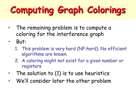Ppt Register Allocation Via Graph Coloring Powerpoint Presentation Id747122