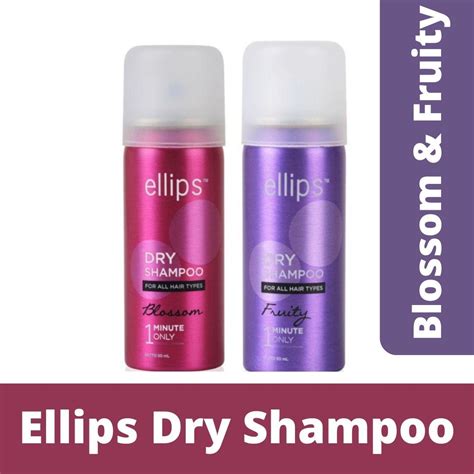 Ellips Dry Shampoo Blossom 50 Ml Ellips Dry Shampoo Fruity 50 Ml