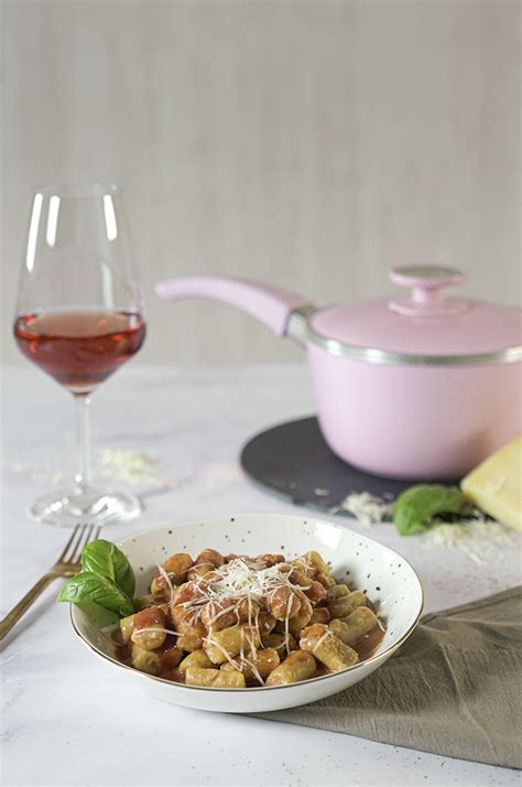 Ñoquis de calabaza con salsa rosa Yo cocino con Essen y vos