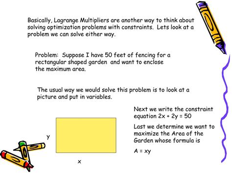 Ppt Lagrange Multipliers Powerpoint Presentation Free Download Id