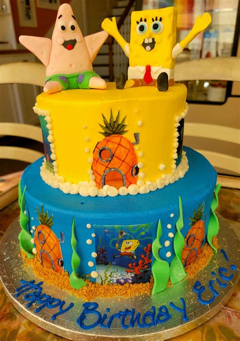Spongebob Round Cake