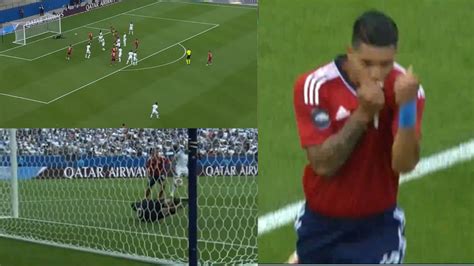El Garrafal Error De Jonathan Rougier En El Gol De Costa Rica