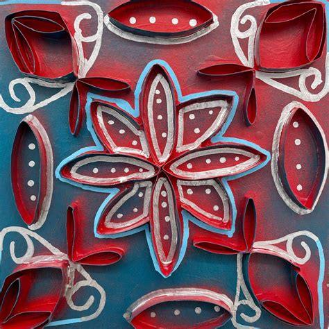 Cardboard Tube Relief Sculptures Artofit