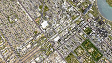 Desert Pass Map 85k Pop 89 Traffic Flow Reupload Rcitiesskylines