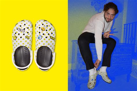 Post Malone Designed A Pair Of Crocs And Theysold Out In 10 Minutes Gq