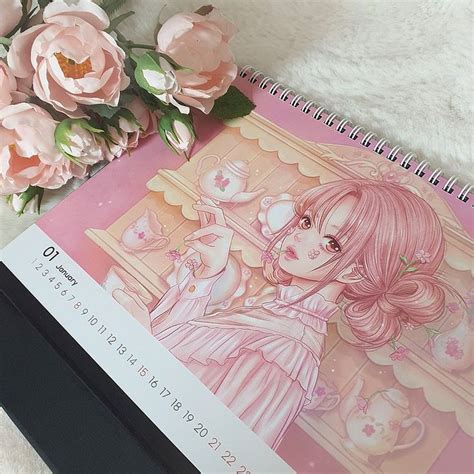 2023 Sweet Time Calendar Sticker T 設計館 O1004 年曆桌曆 Pinkoi