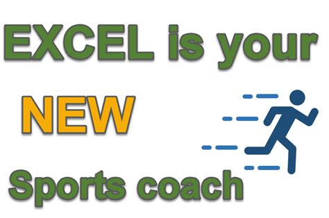 Excel As A Sports Coach 🏃‍♂️