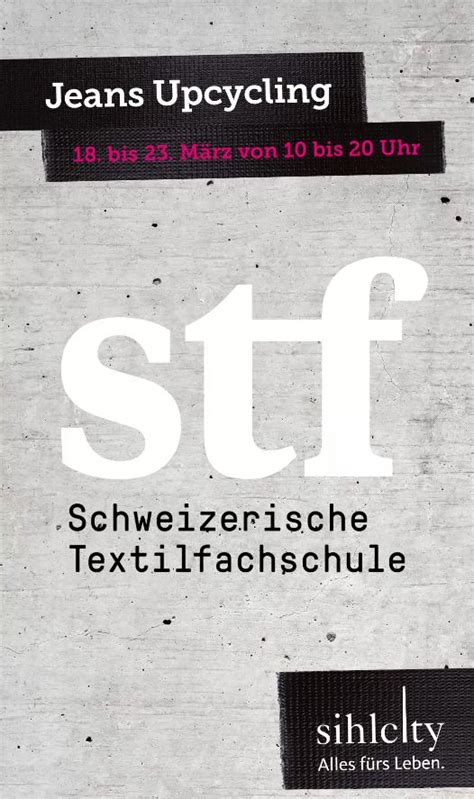 Stf Schweizerische Textilfachschule Die Höhere Fachschule Für Fashion