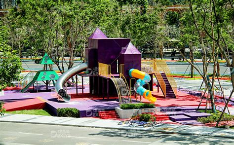 润富国际交子立交街区公园