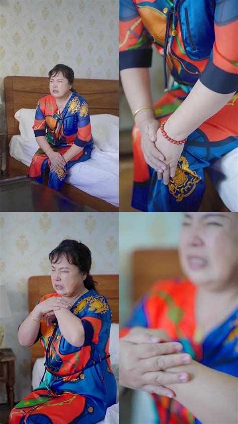 竖版腿痛关节疼痛中老年病膝盖疼老寒腿竖屏2160x3840高清视频素材下载编号9214004实拍视频光厂vj师网