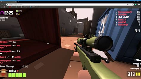 Using Sniper For The First Time In Krunker YouTube
