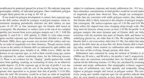 Photographs Of Exposed Stratigraphic Sections That Show Various Stages Download Scientific