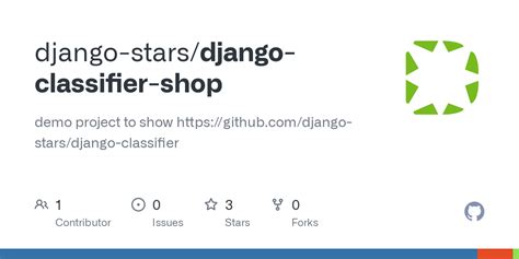 Github Django Starsdjango Classifier Shop Demo Project To Show