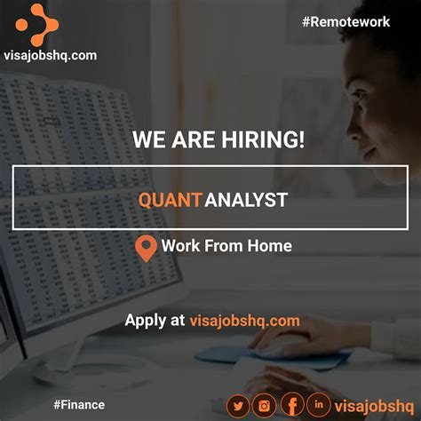 Join Our Team As A Quant Analyst Work Is Remote Join Our Team As A Quant Analyst Work Is Remote