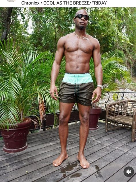 Asafa Powell Cools Off Intense Heat By Poolside And Heats Up Social