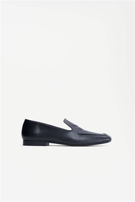 Logo Soft Loafers Black Filippa K
