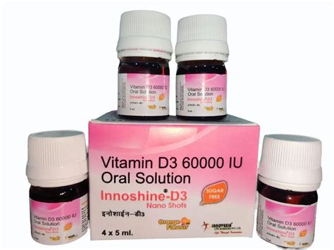 Cholecalciferol 60 000i U Nano Shots At Rs 100 Piece Cholecalciferol Granules In Mohali Id