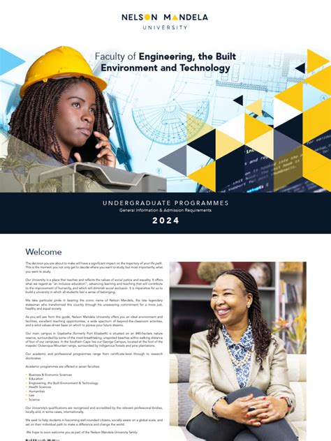 2024 faculty of engineering the built environment and it ug guide download free pdf