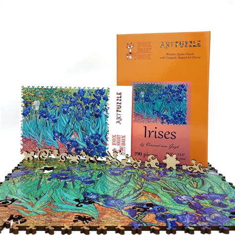 Wooden Jigsaw Puzzle For Adults Uniquely Shaped Pieces By Foxsmartbox