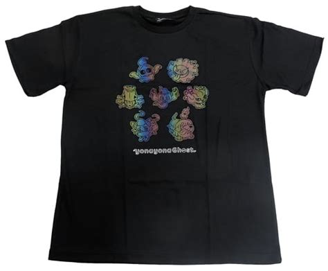 Collection Pocket Monsters T Shirt Collection Yonayonaghost Black Free