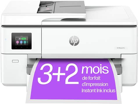 Hp Officejet Pro E Imprimante Tout En Un Jet D Encre Couleur Mois D Instant Ink