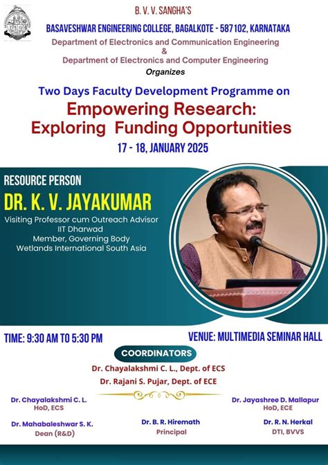 part of the fdp dr vijaylakshmi jigajinni