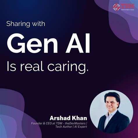 Generativeai Ai Arshadkhan Tech Tdm Thedevmasters