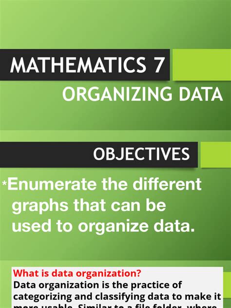 Math 7 Q4 Lesson 13 Organizing Data Graphspptx Pdf Chart Histogram