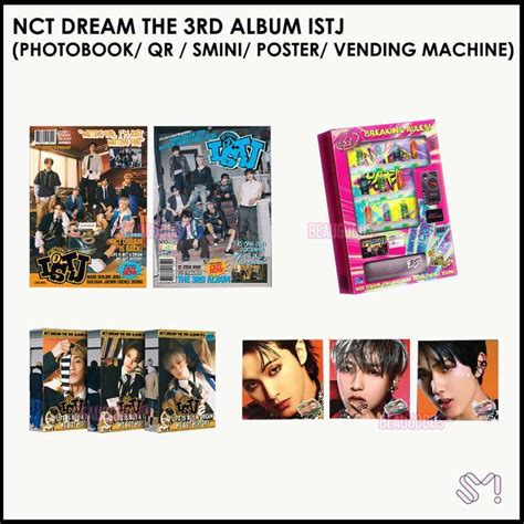 Jual NCT DREAM ISTJ The 3rd Album Photobook Smini QR Poster Vending