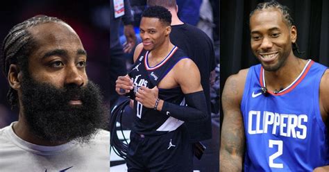 “no Way” Amid Rampant James Harden Links Russell Westbrook And Kawhi
